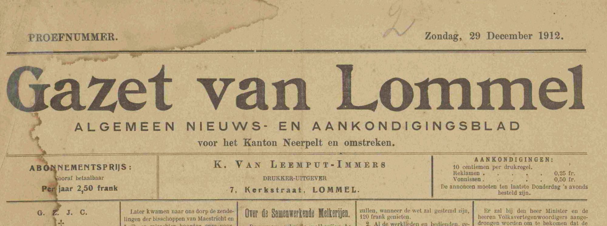 Gazet van Lommel