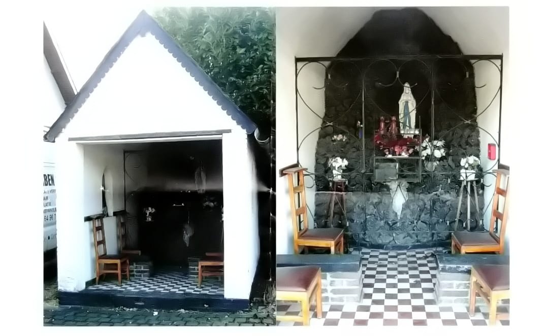 Inzegening kapelletje Fabrieksstraat Lommel-Barrier