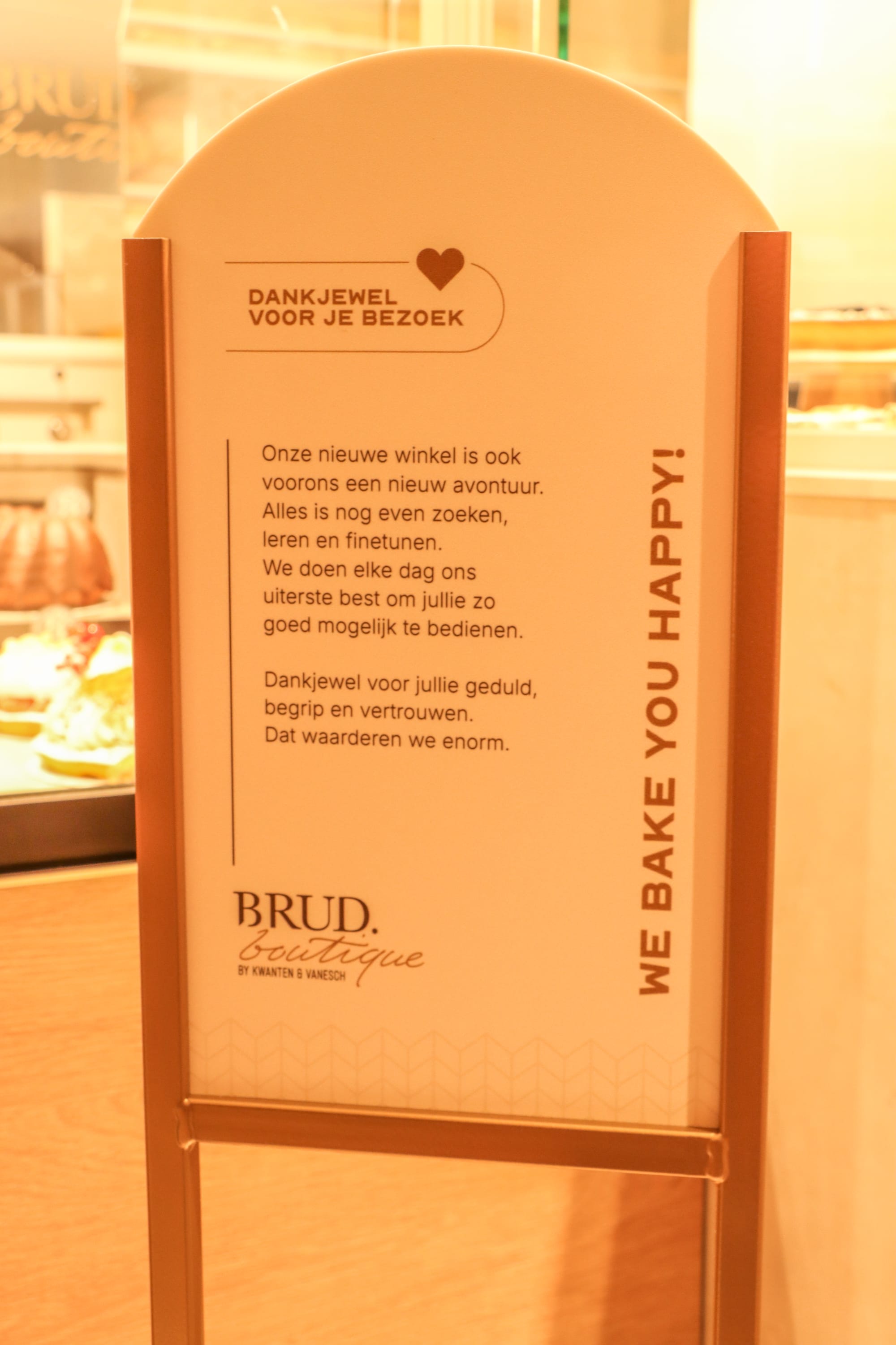 Tinne en Jan openden vandaag hun 'Brud Boutique'