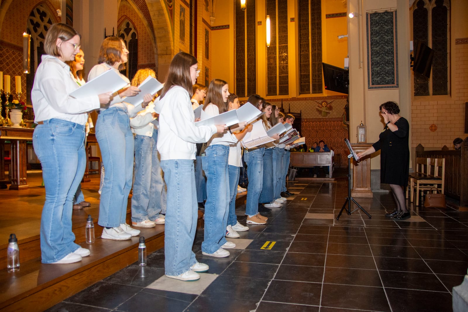 Fakkeltocht naar aanleiding vormsel 2024