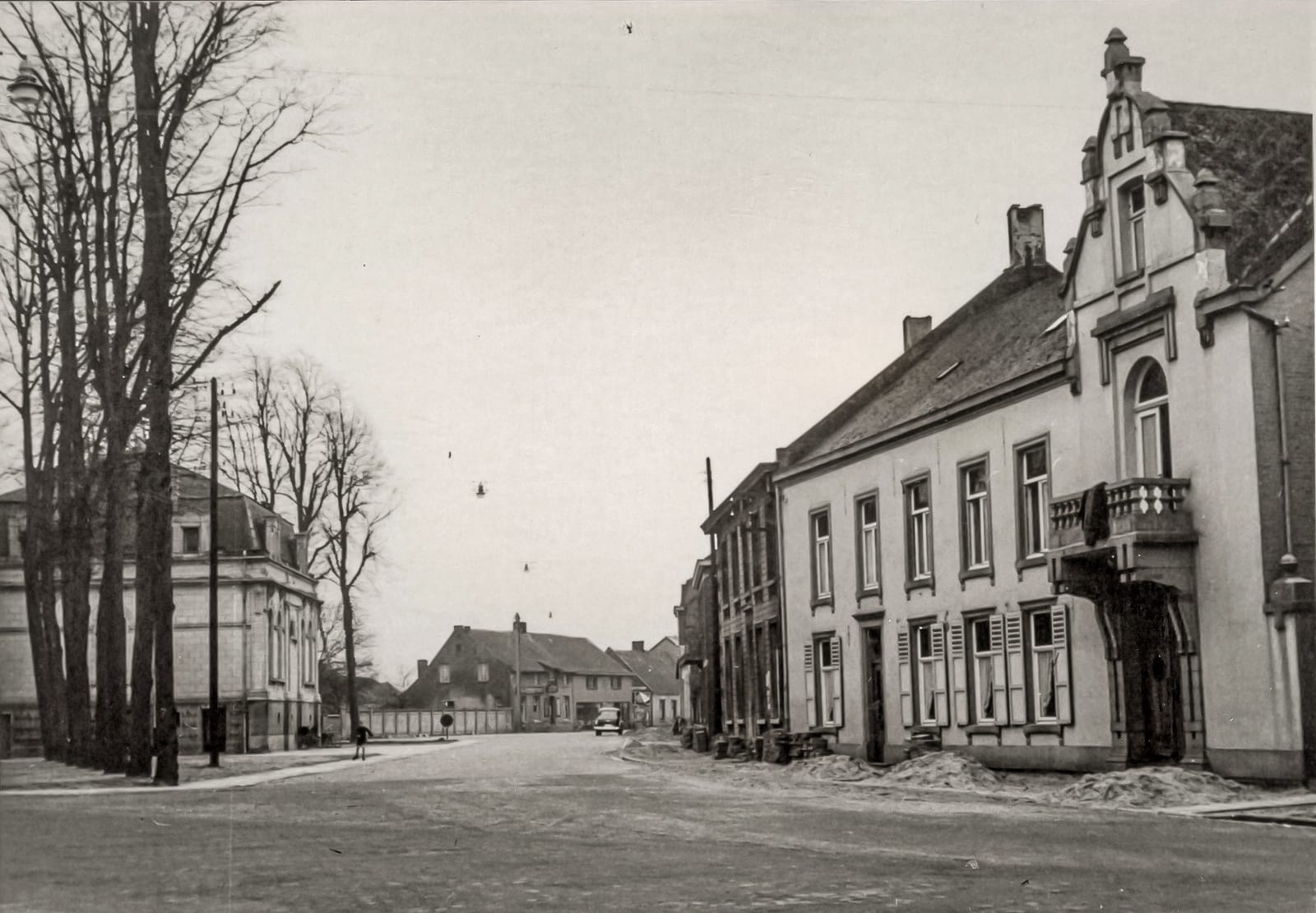 Een blik op het oude 'Dorp' en 'Marktplein'