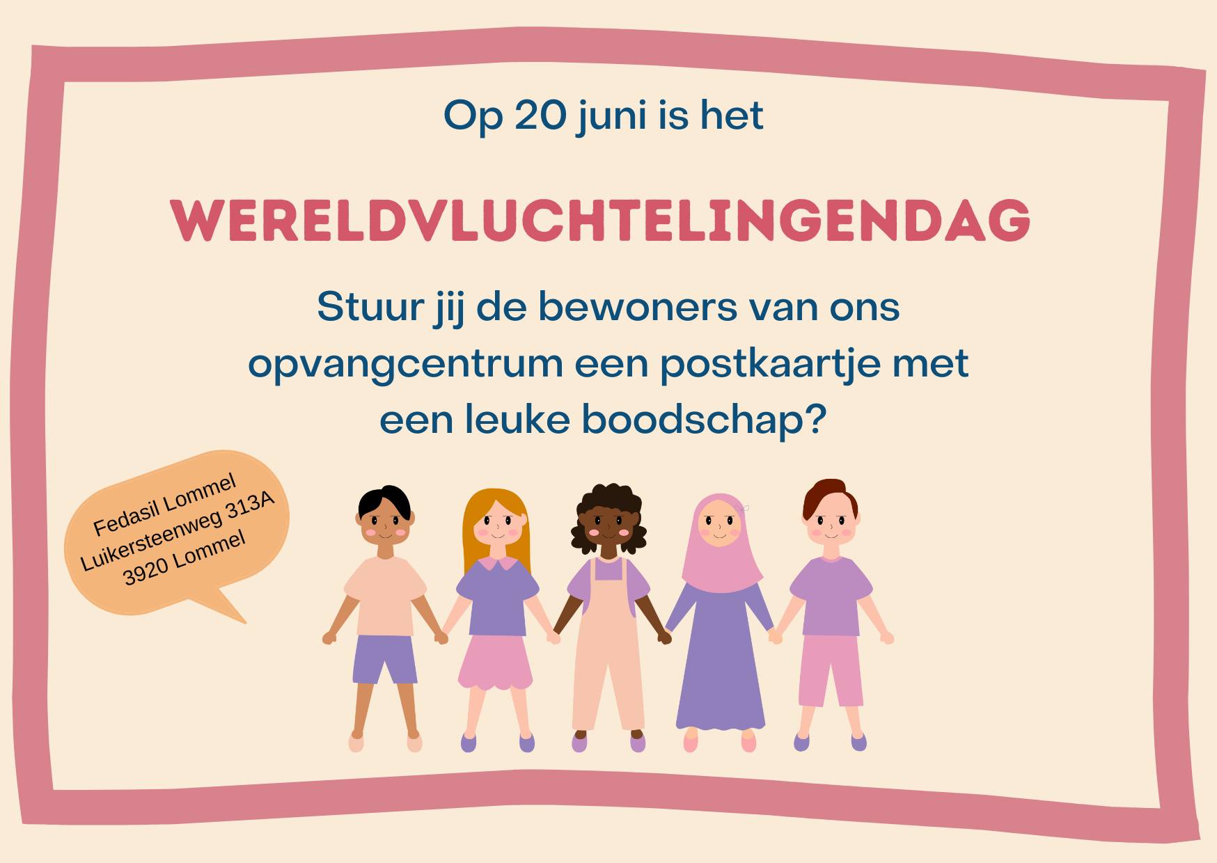 Wereldvluchtelingendag 20 juni