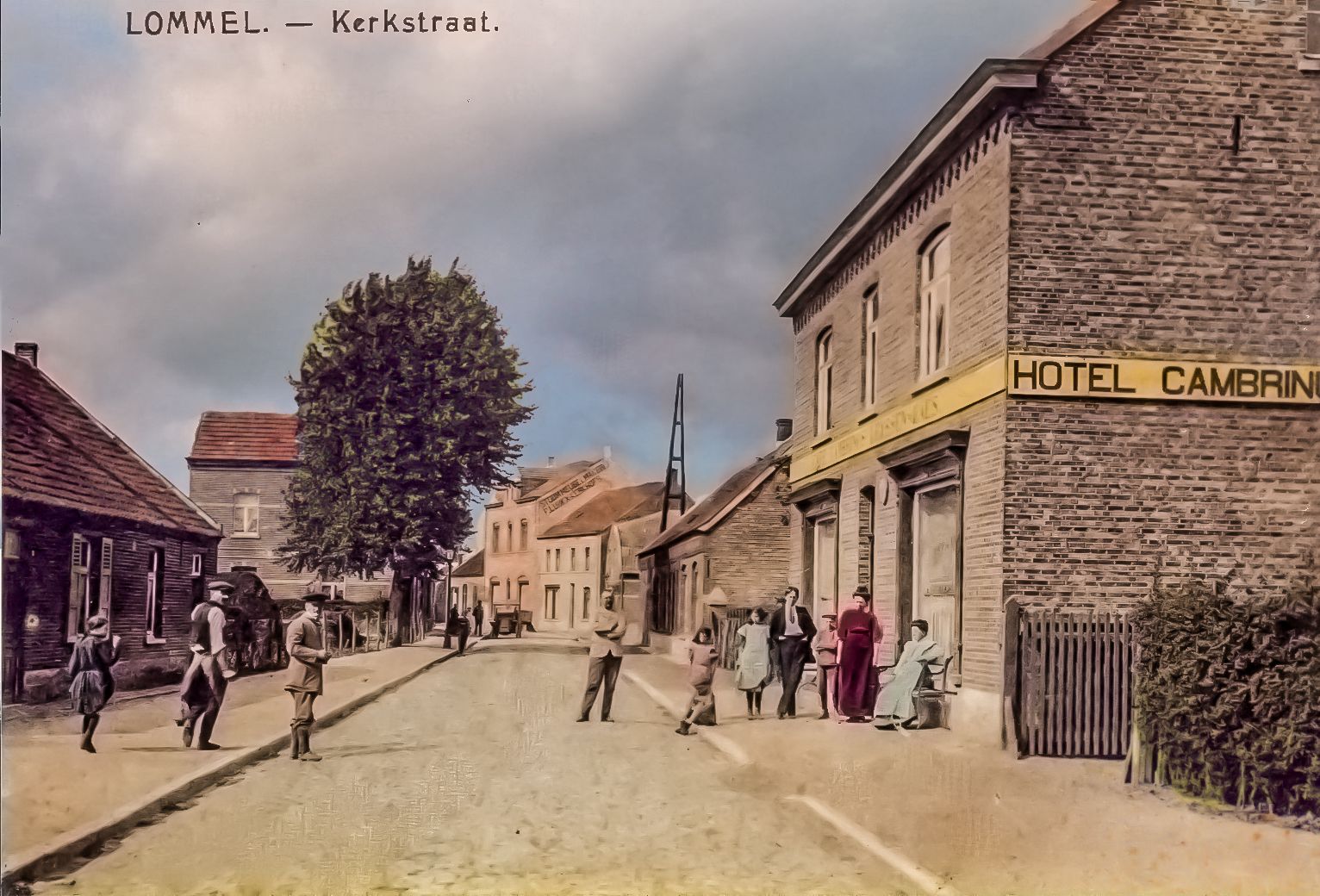 De Kerkstraat in vervlogen tijden