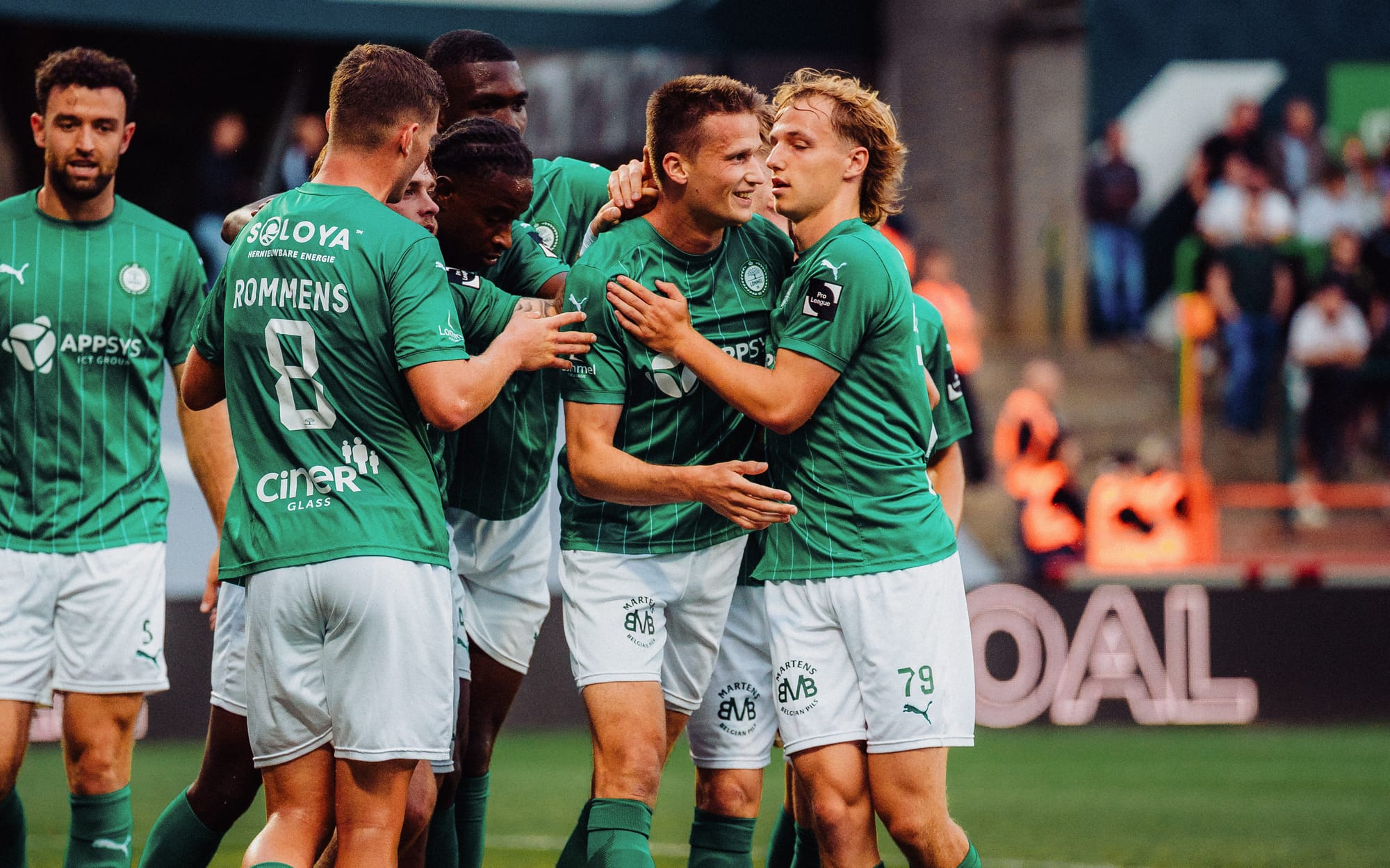 Lommel SK wint van Olympic Club Charleroi met 3-0