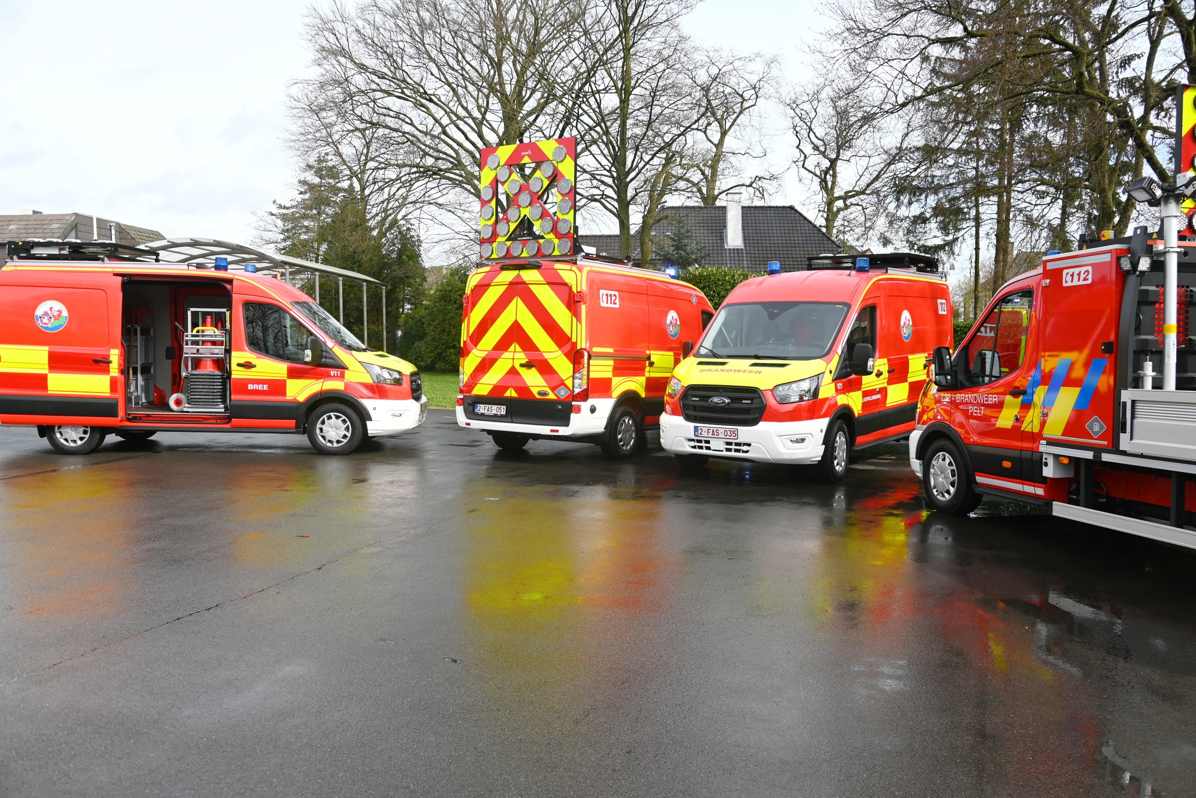 Nieuwe prioritaire voertuigen voor Hulpverleningszone